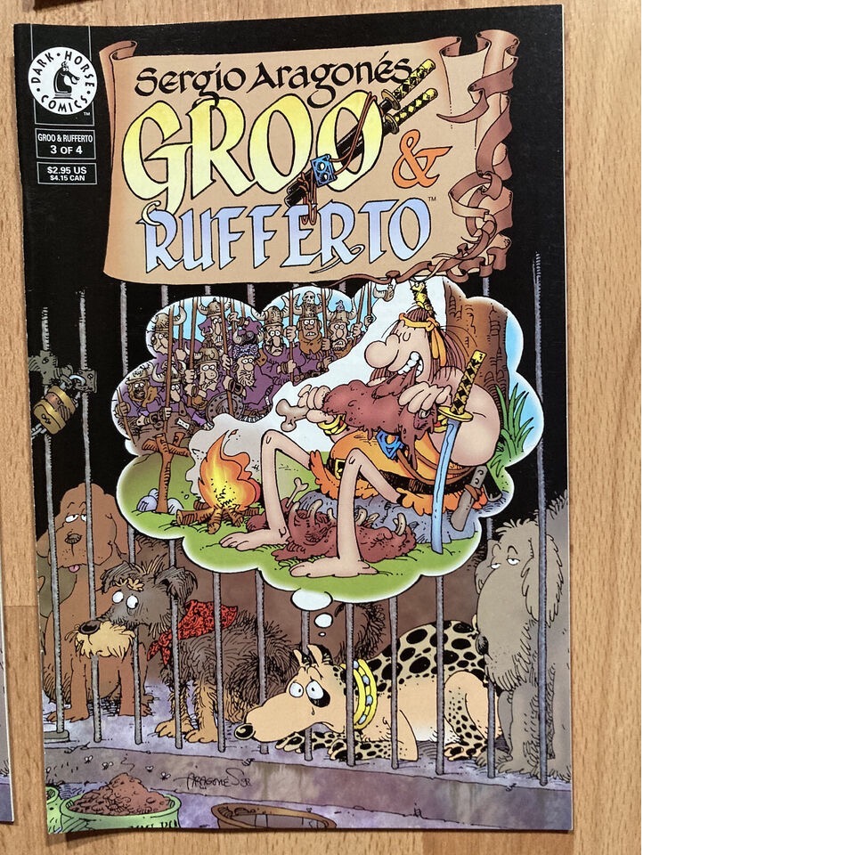 Sergio Aragones Groo & Rufferto # 3 Dark Horse Comic • Vintage • Near ...
