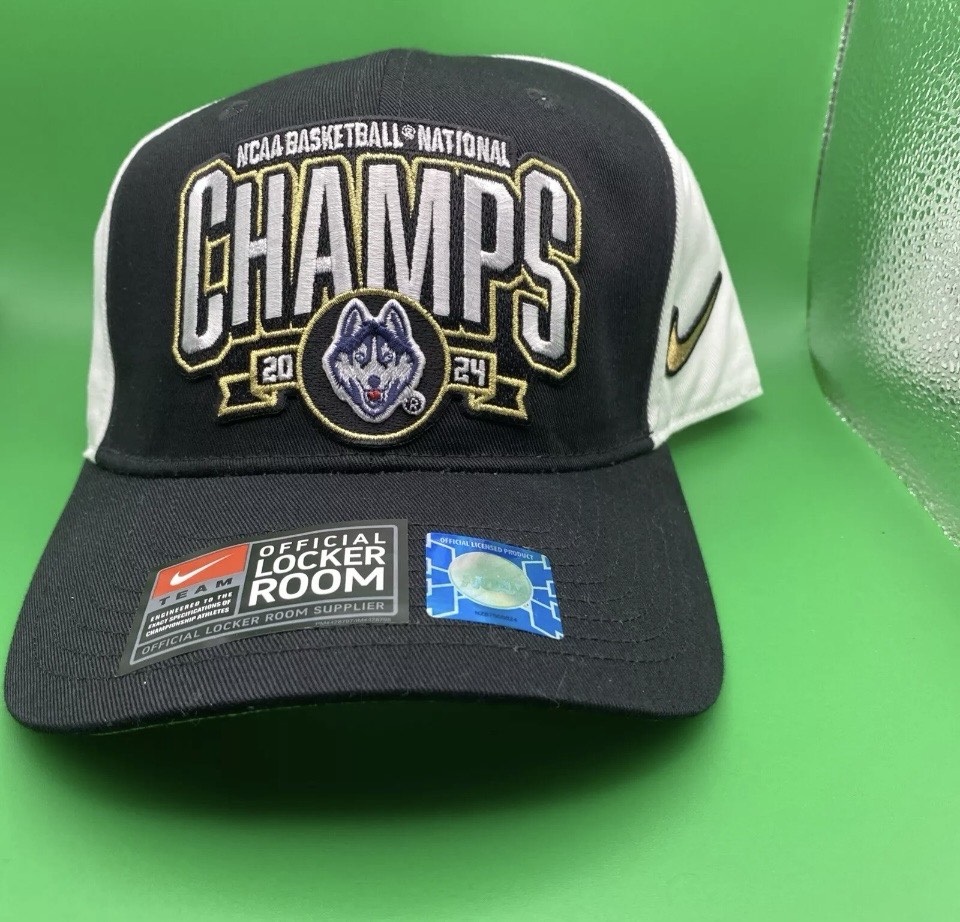 UConn Huskies 2024 Nike Locker Room Snapback NCAA National Basketball ...