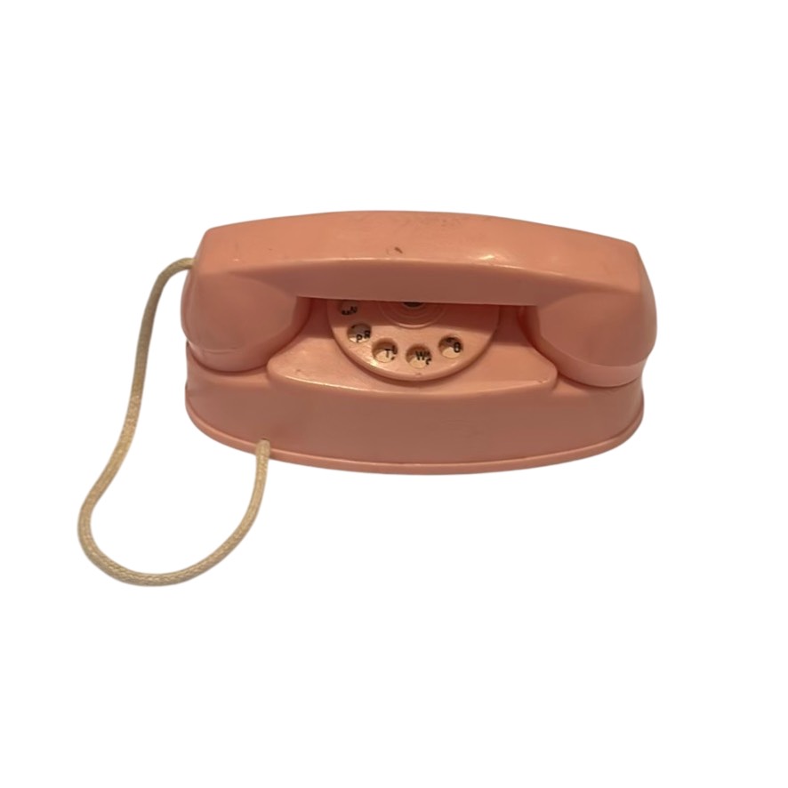 Pink Child’s Play Phone Plastic Rotary