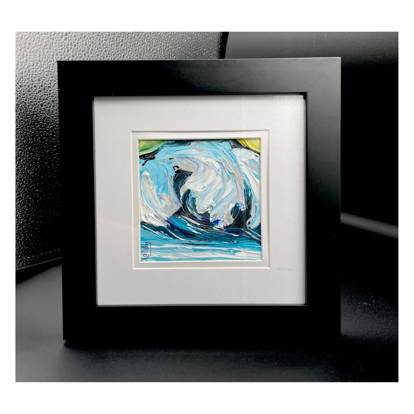 King Tides New Original Ocean Painting On 5”x5” Canvas Board In 10”x10 ...