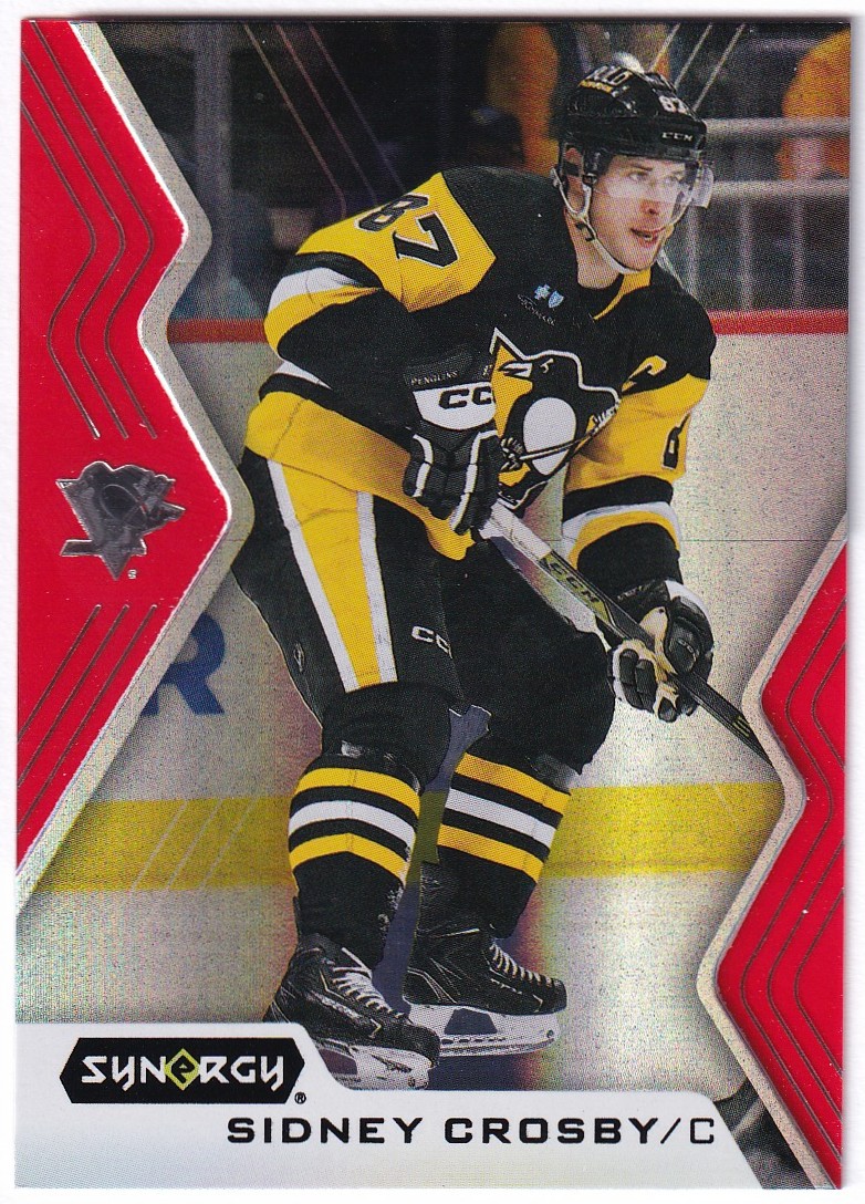 2024-25 Synergy Red #40 Sidney Crosby Pittsburgh Penguins Hockey Card