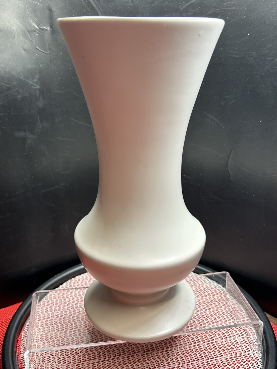 Vintage McCoy Vase, Floraline 401, Matte White, Mid Century Modern ...