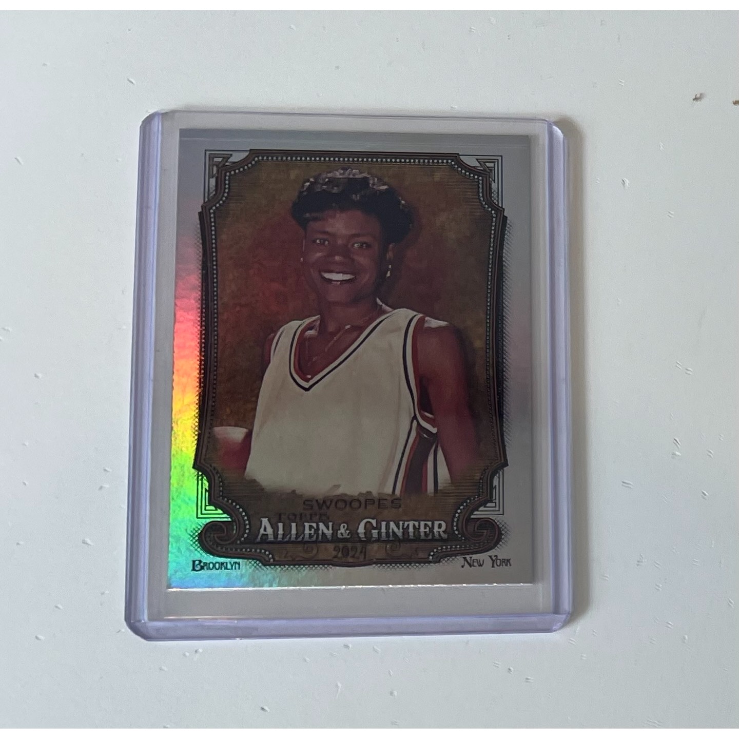 Sheryl Swoopes Allen And Ginter Hot Box Foil WNBA