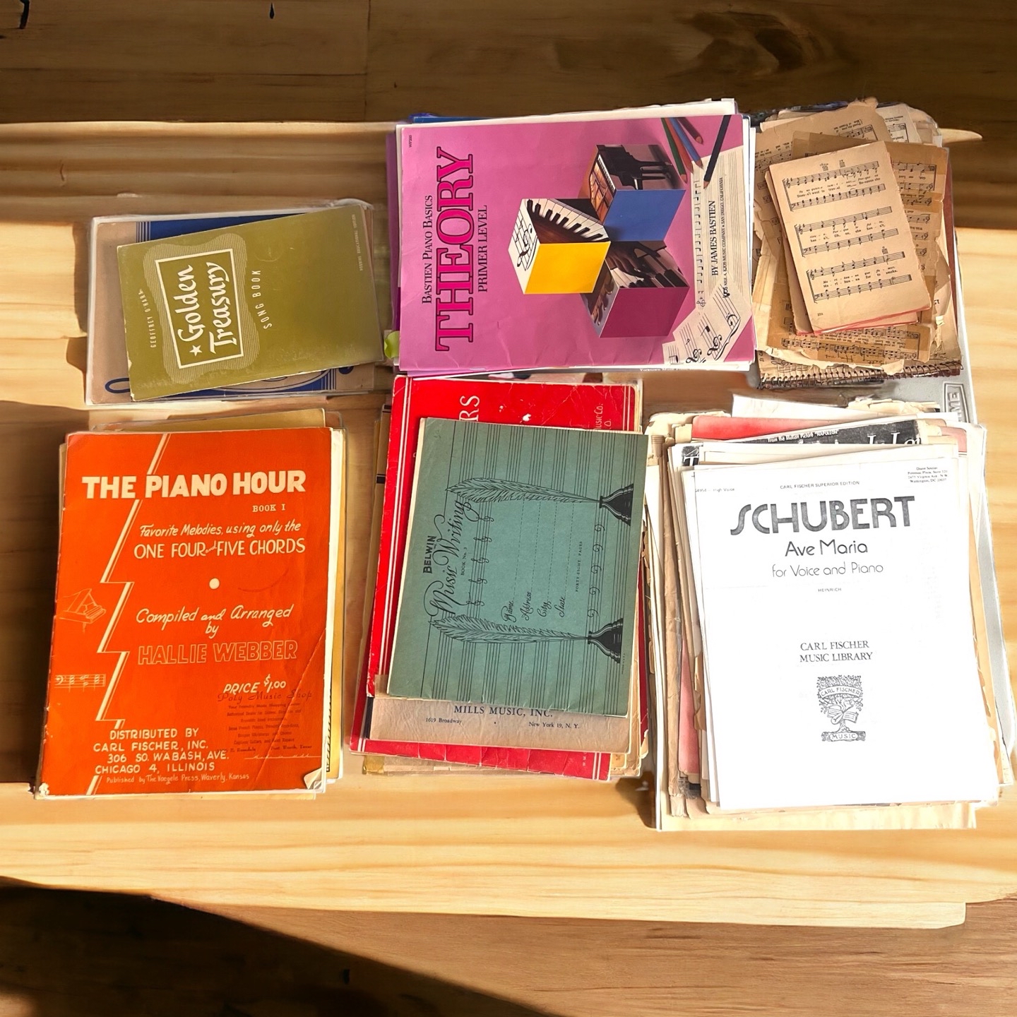 Huge Lot Of 1930s-1990s Sheet Music And Songbooks