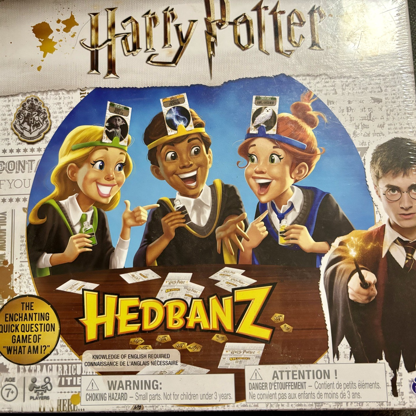 NIB Harry Potter HEADBANZ Game