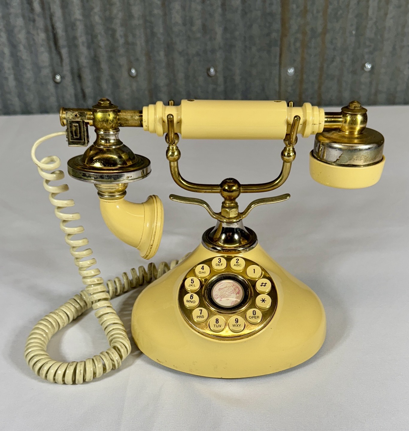 Vintage TeleConcepts French Regal Style Push Button Phone Model #516042 ...