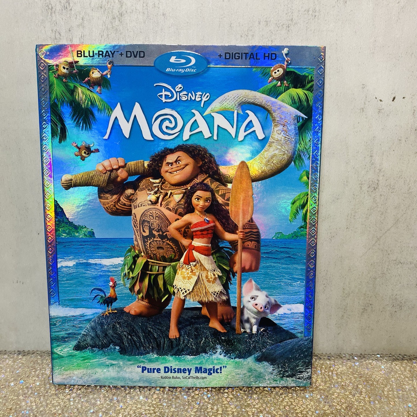 Disney’s MOANA Blu-Ray & DVD Sealed Pure Disney Magic