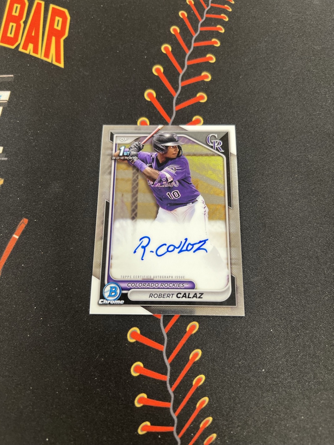 Robert Calaz 2024 Bowman 1st Bowman Auto