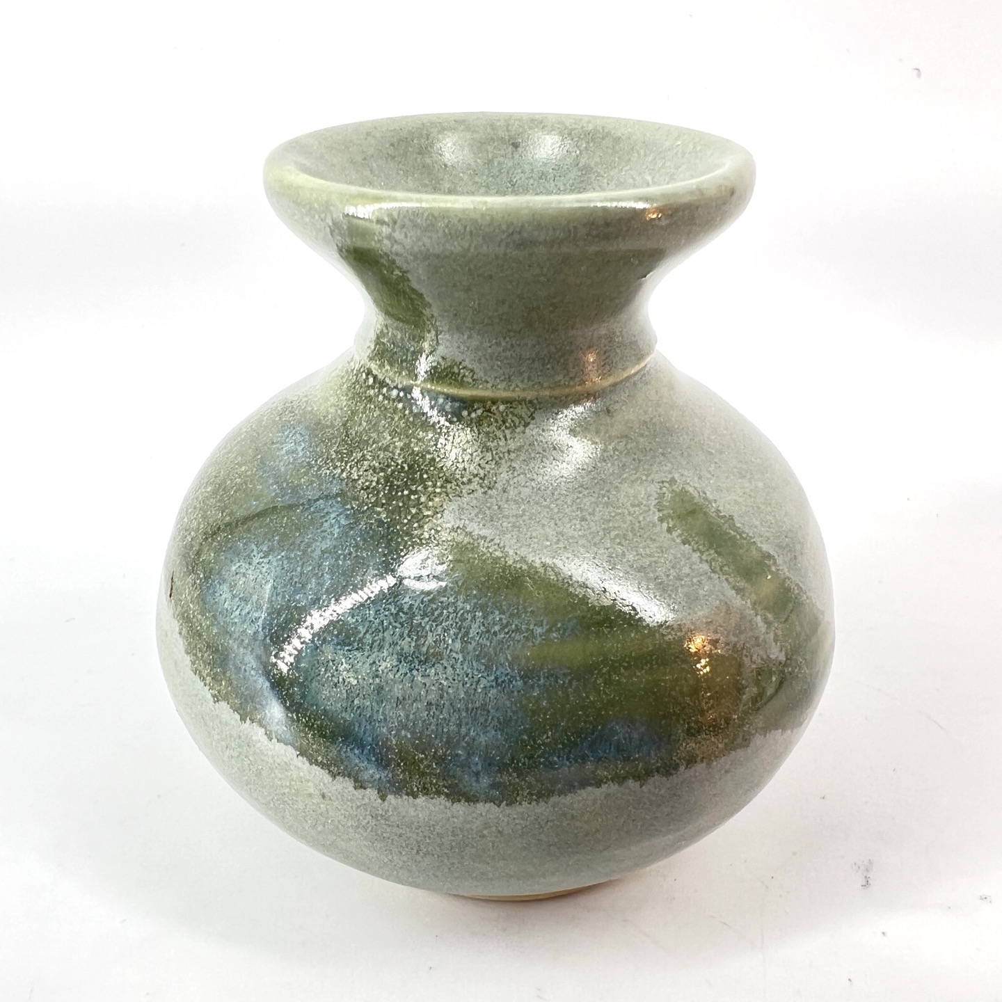 Green Studio Art Pottery Vase