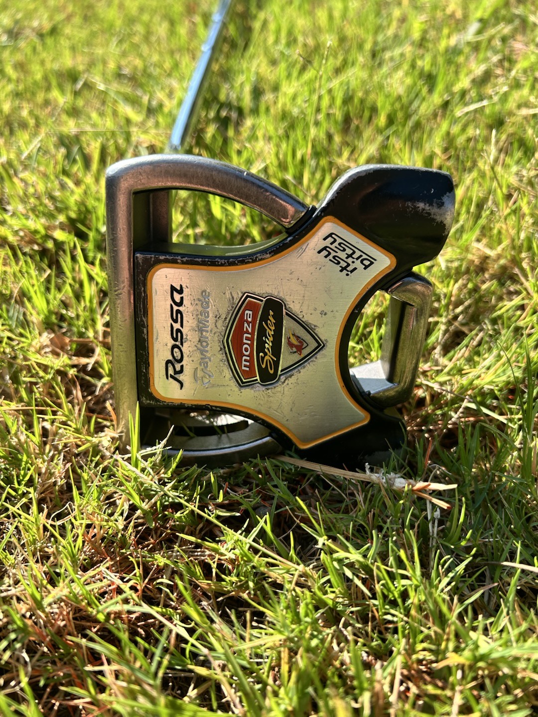 TaylorMade ROSSA MONZA ITSY BITSY SPIDER AGSI+ Putter Original Steel Shaft