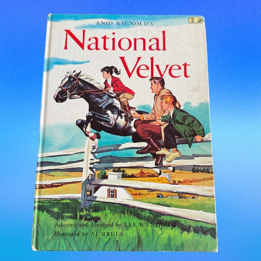 Vintage 1961 National Velvet Book 12x8.5 Good Condition For It’s Age ...