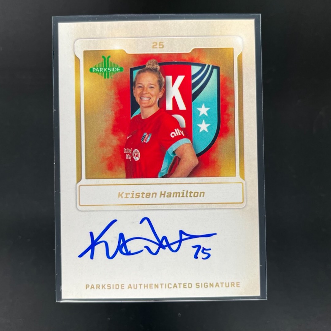 Kristen Hamilton 2025 Parkside NWSL Vol 1 Signature Series Autograph ...