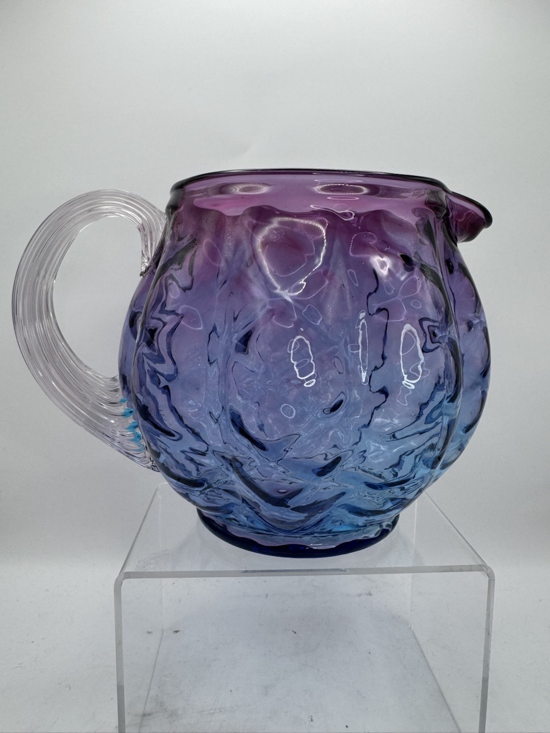 Fenton Mulberry Squat Pitcher