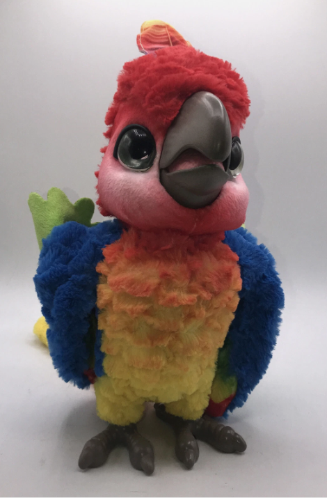 FurReal Rock-A-Too The Show Bird Interactive Plush Fur Real Parrot ...