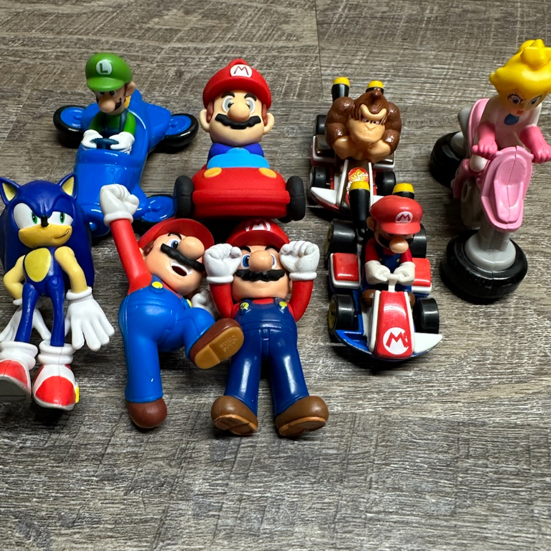 36. Video Game Character Toy Lot