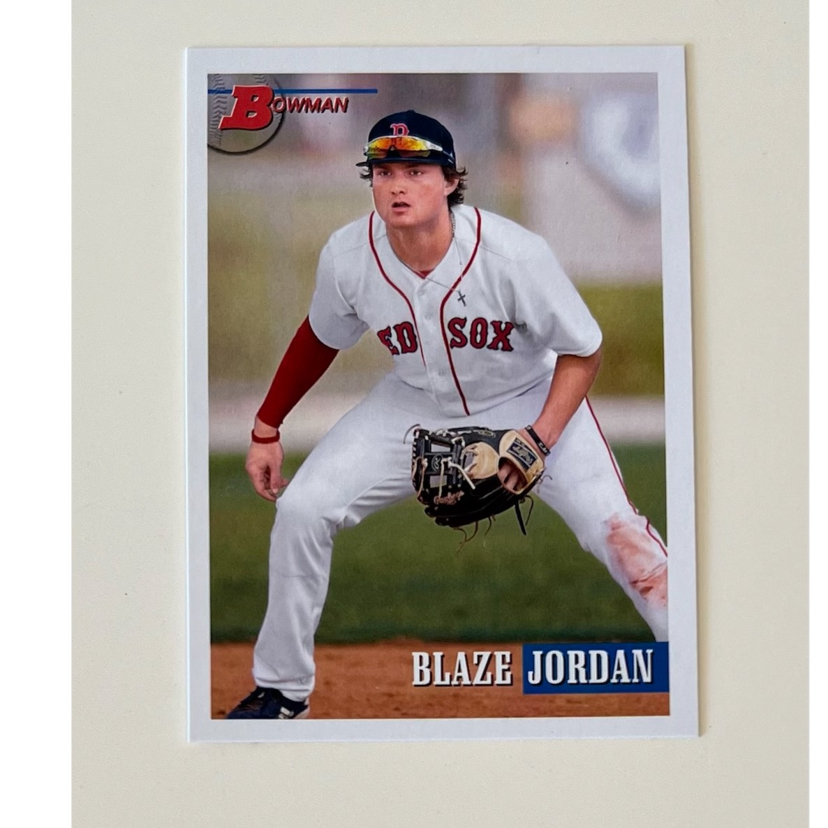 Blaze Jordan Bowman Heritage Boston Red Sox