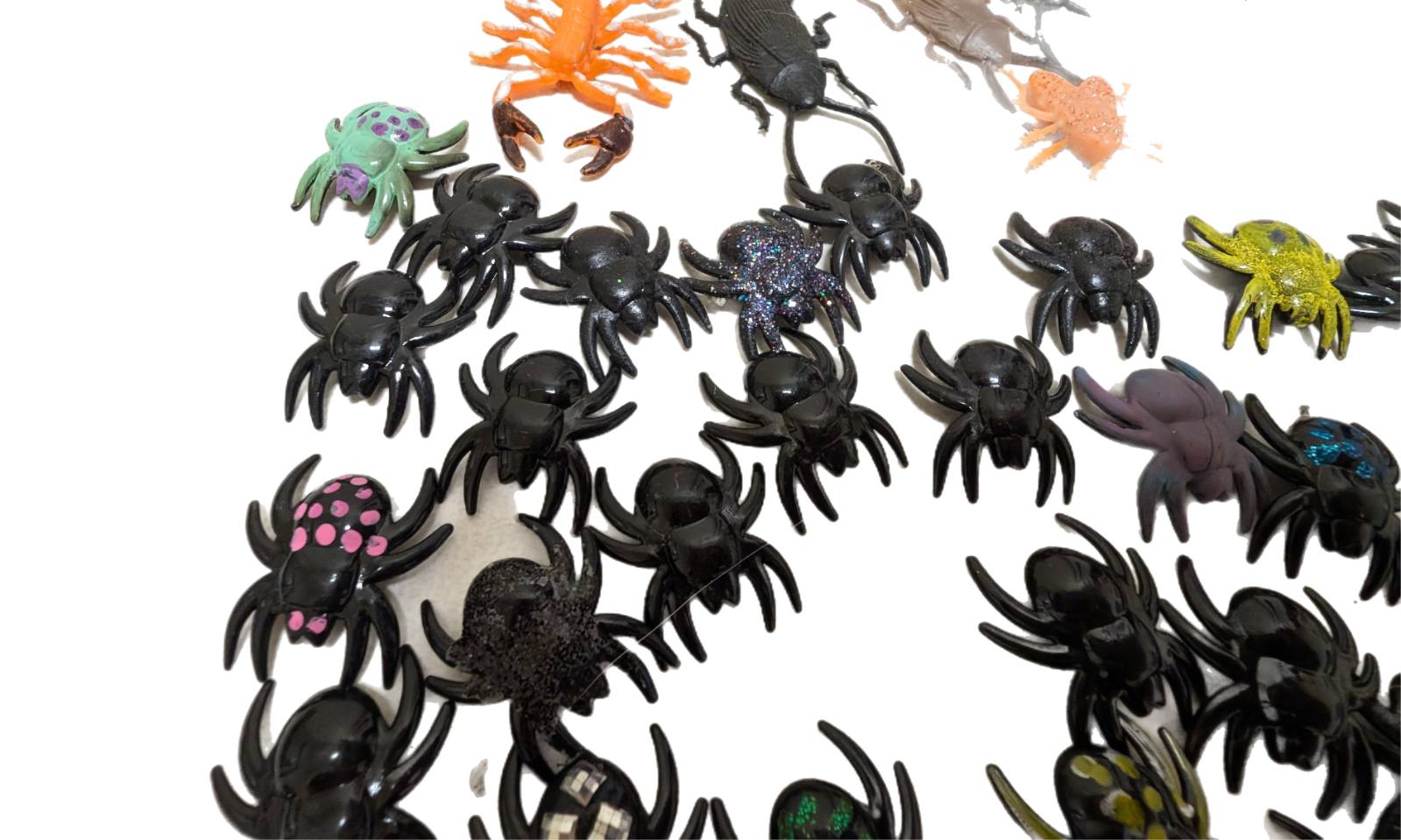Lot of Creepy Critters Lots - Over 150 Little Plastic Crawlers