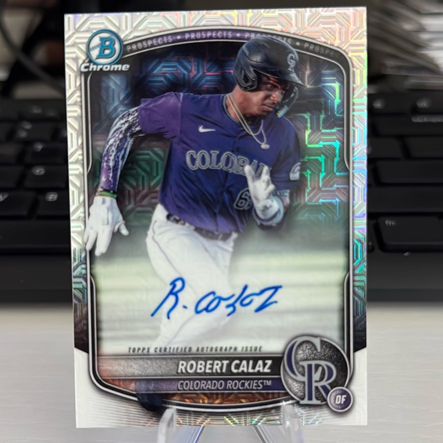 2025 Bowman Mega Robert Calaz Auto