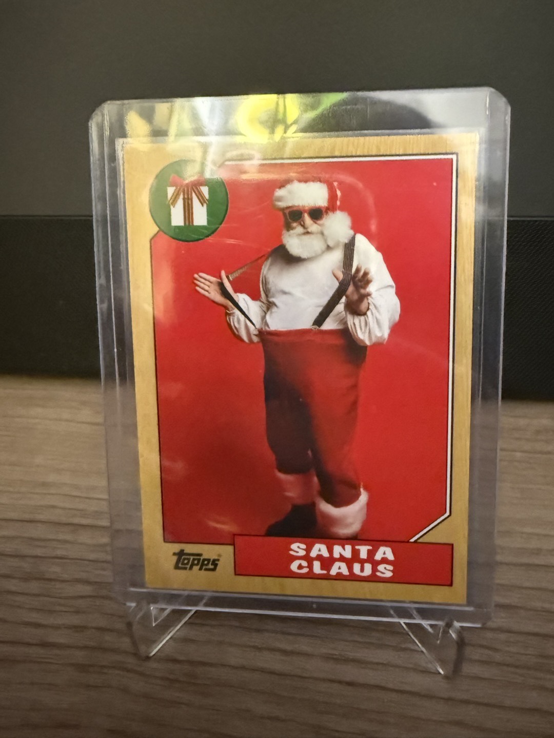 2024 Topps Holiday Santa Claus TSA-87 The Santa Archives 1987 SP.