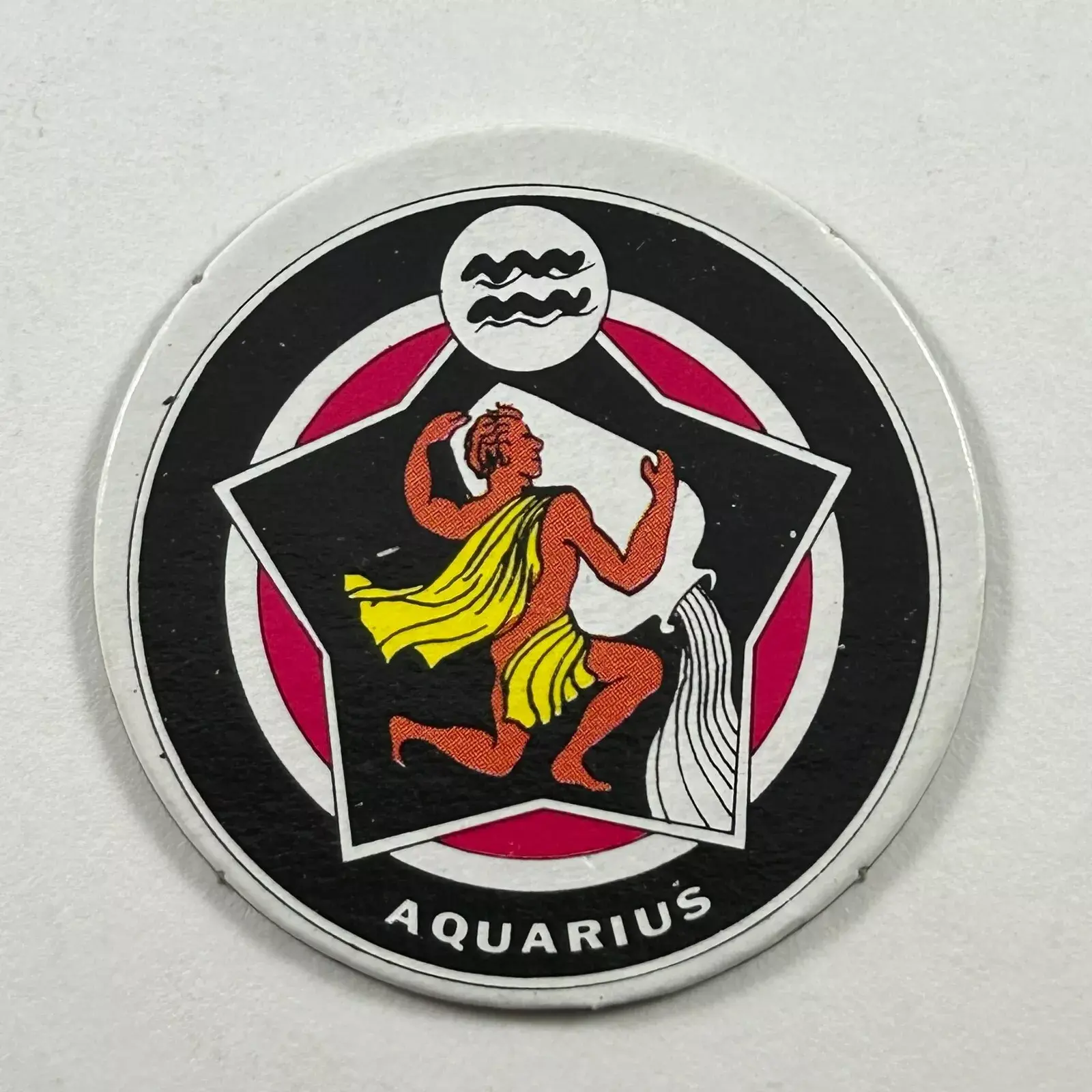 POGs Aquarius POG #11 Zodiac Sign Astrology Made in Taiwan R.O.C. - 67