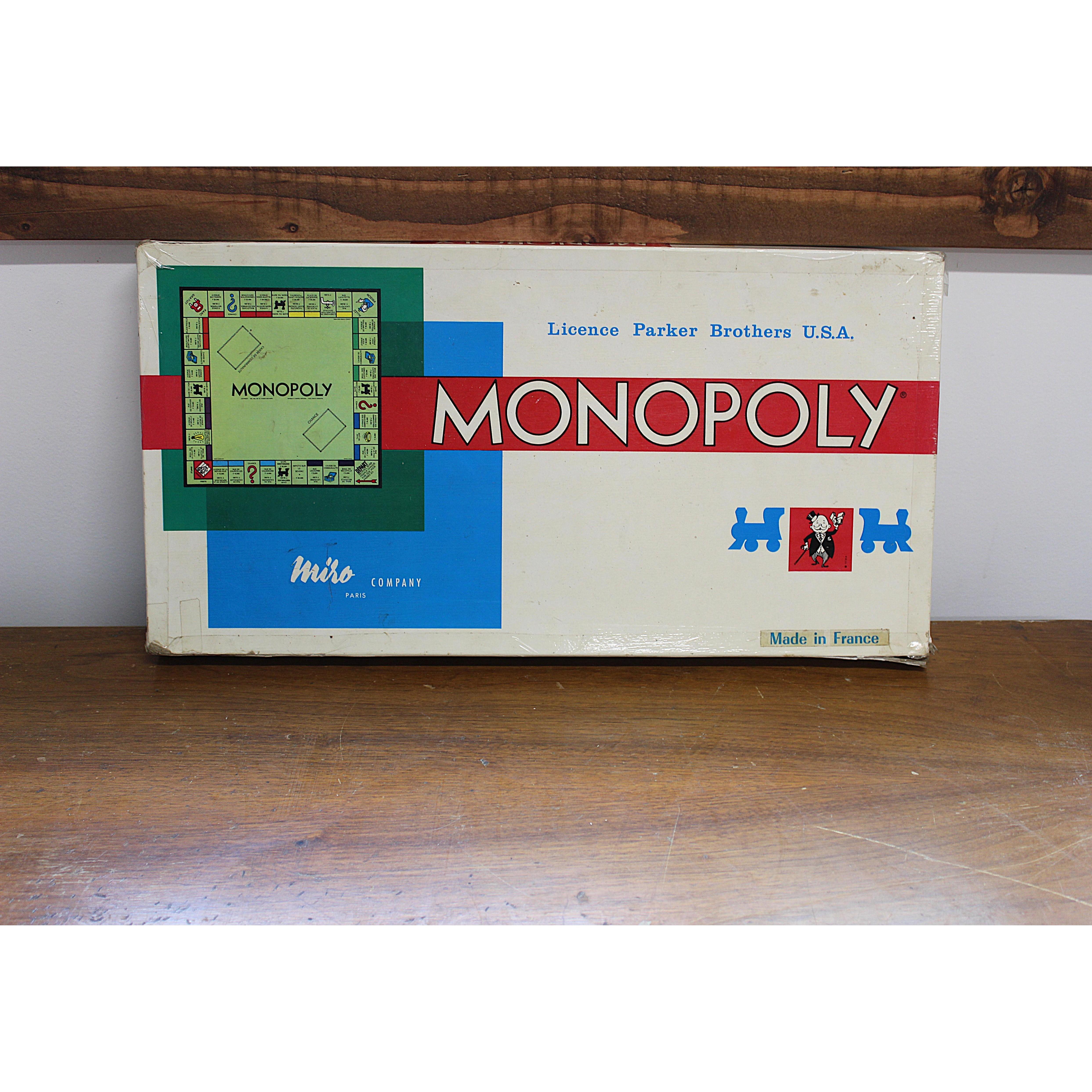 Vintage French Monopoly Board Game