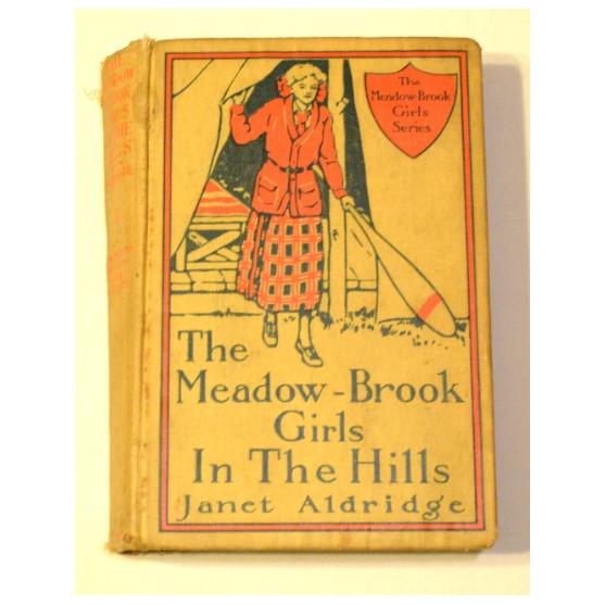 Antique Book The Meadow Brook Girls In The Hills By Janet Aldridge 1914 ...