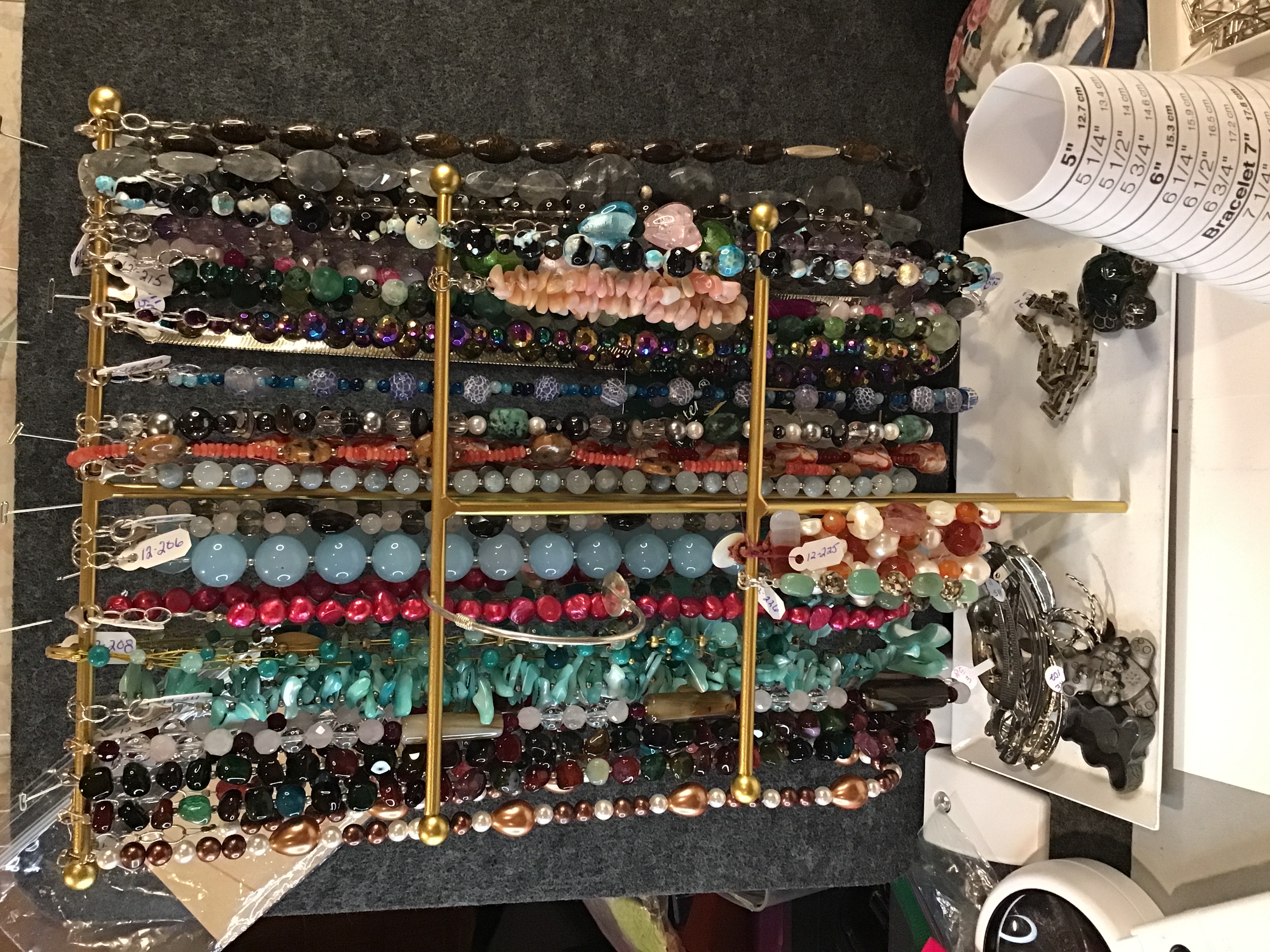 Stone jewelry pop up show! Necklaces and bracelets