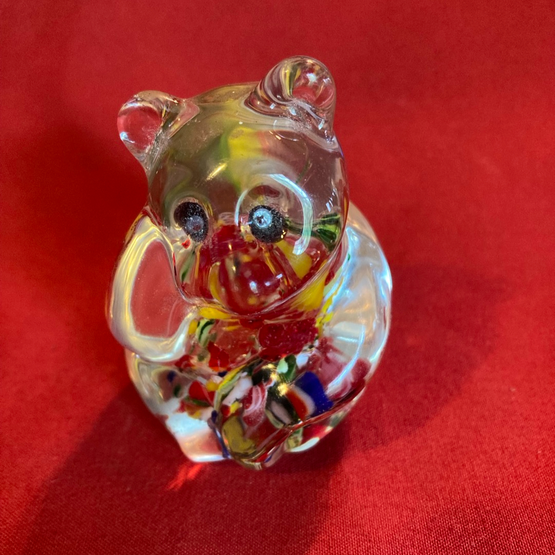 01. Glass Bear Paperweight