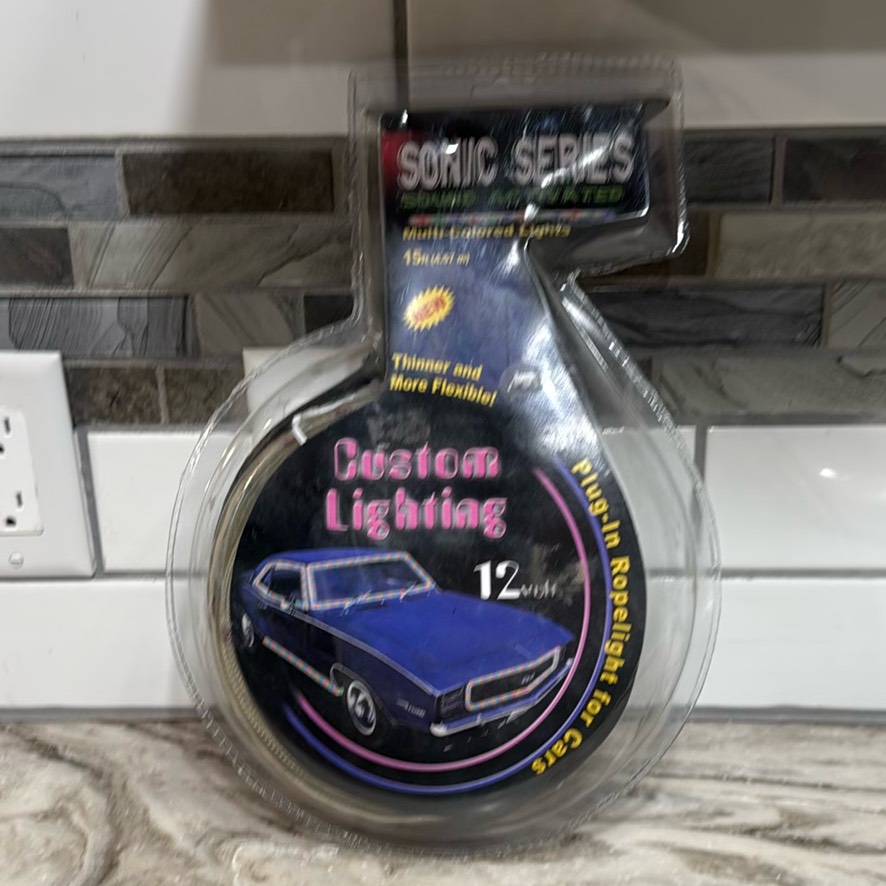Sonic Series Sound Activated Custom Lighting Plug In Rope Light For Cars
