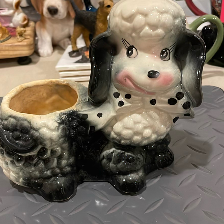 Poodle Planter 50’s/60’s