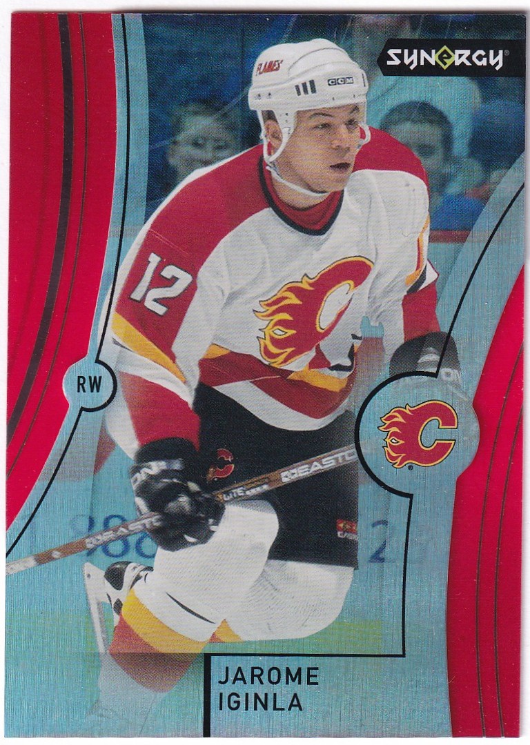 2021-22 Synergy Red Codes #71 Jarome Iginla Calgary Flames Hockey Card
