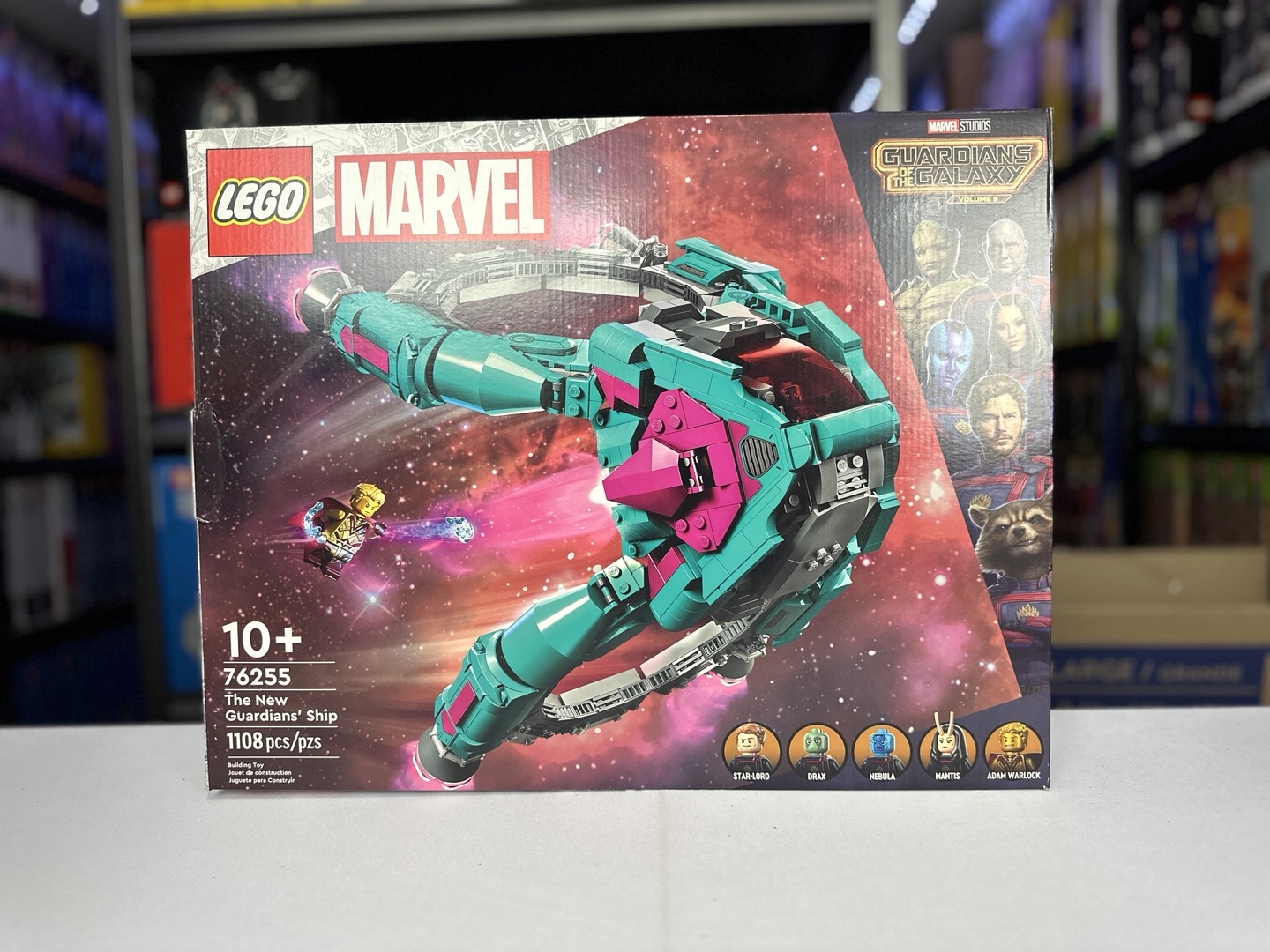 LEGO Marvel Guardians Of The Galaxy New Guardians’ Ship, 76255, Brand ...