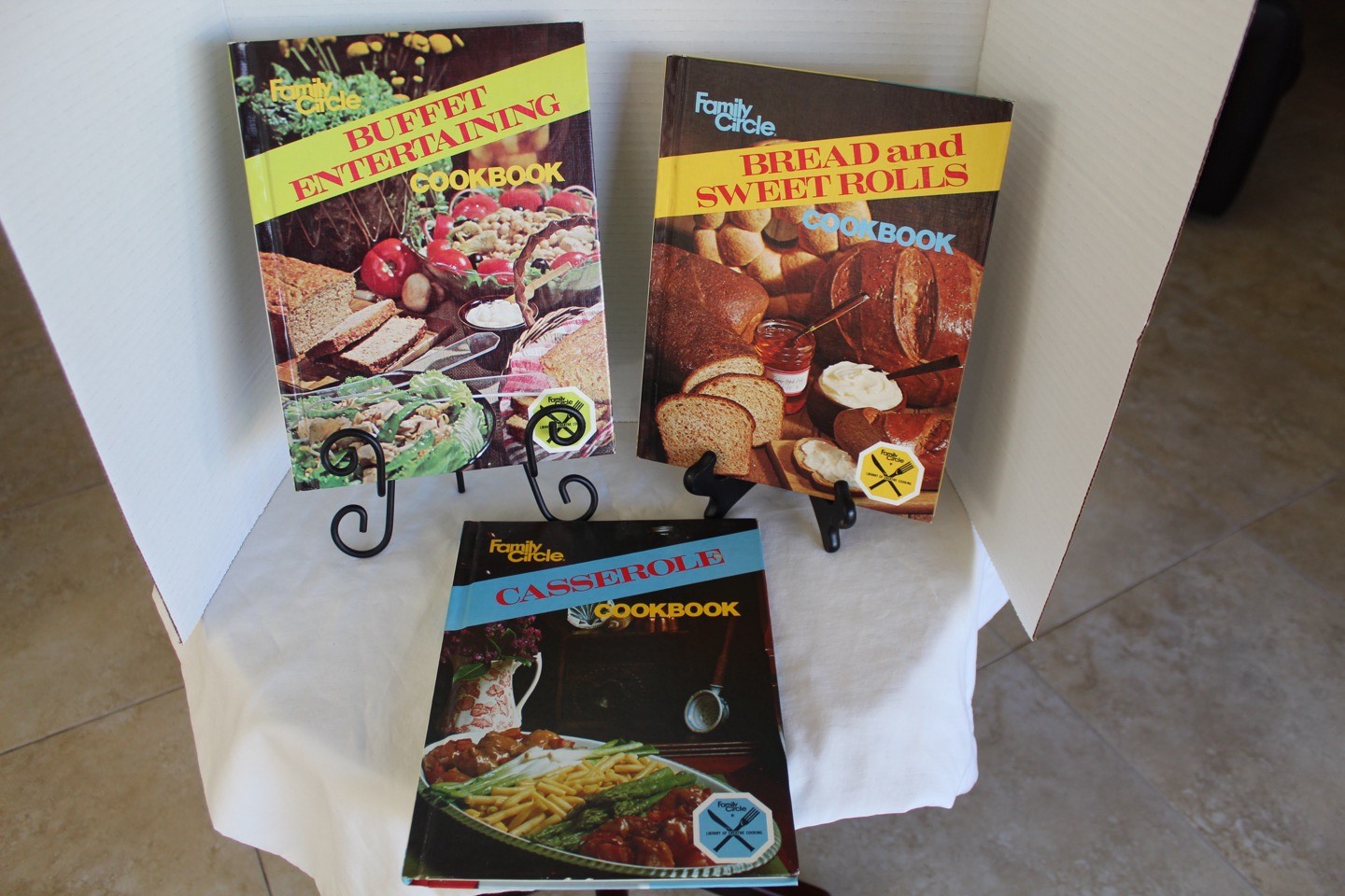 Vintage Family Circle Cookbook Bundle - Breads And Sweet Rolls ...