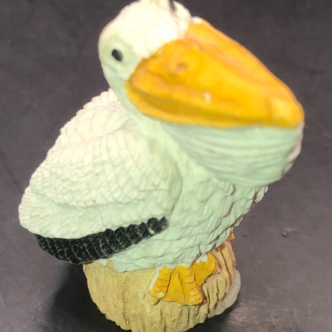 #30b - Made in Scotland, miniature pelican figurine