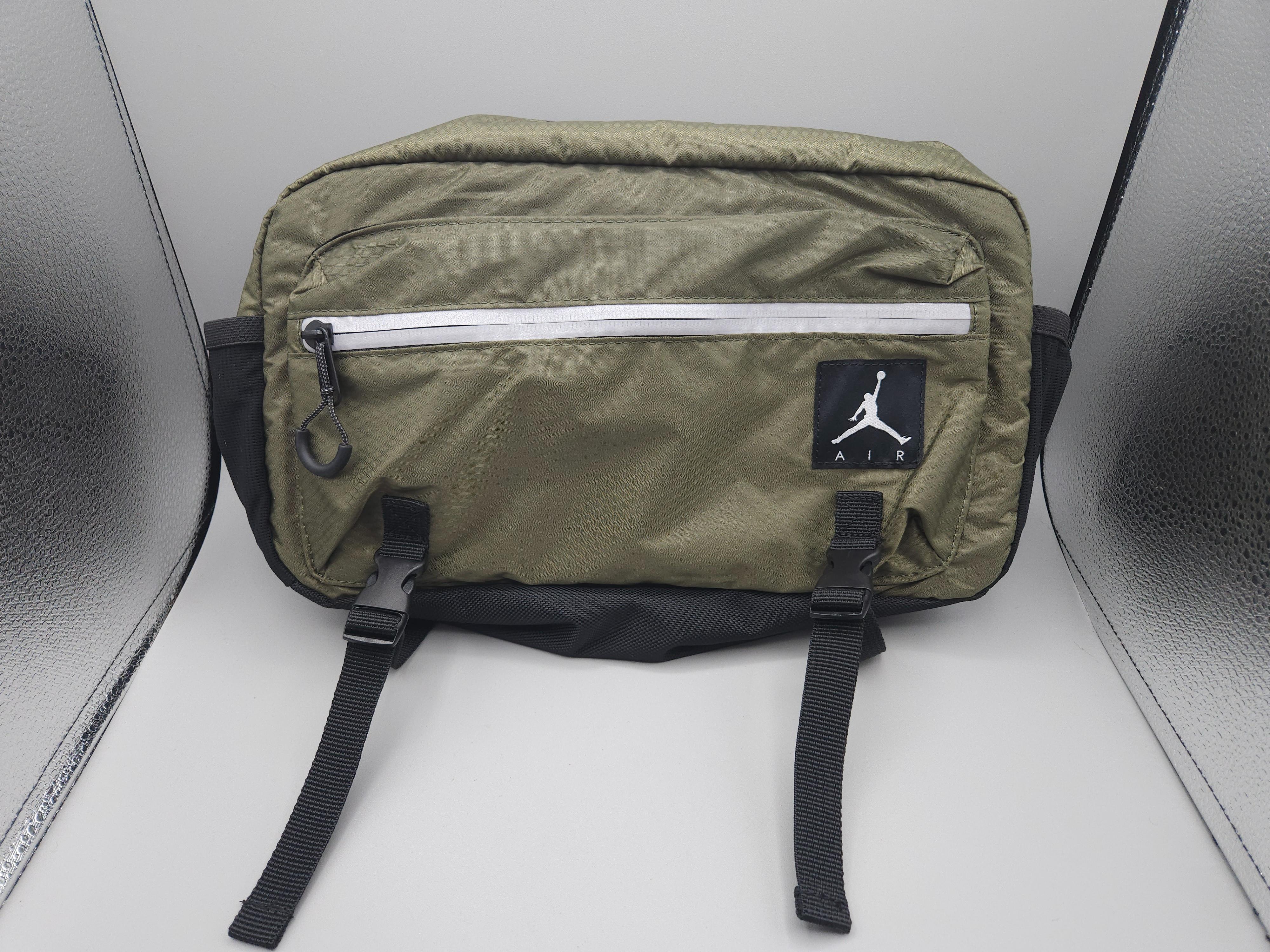 Nike Air Jordan Jumpman Crossbody Bag Fanny Pack 9A0089-X34 Olive Green