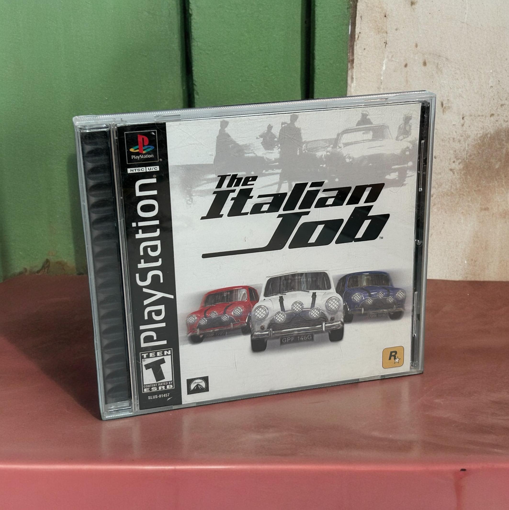 Sony PlayStation 1 PS1 The Italian Job 2002 w/Booklet Complete