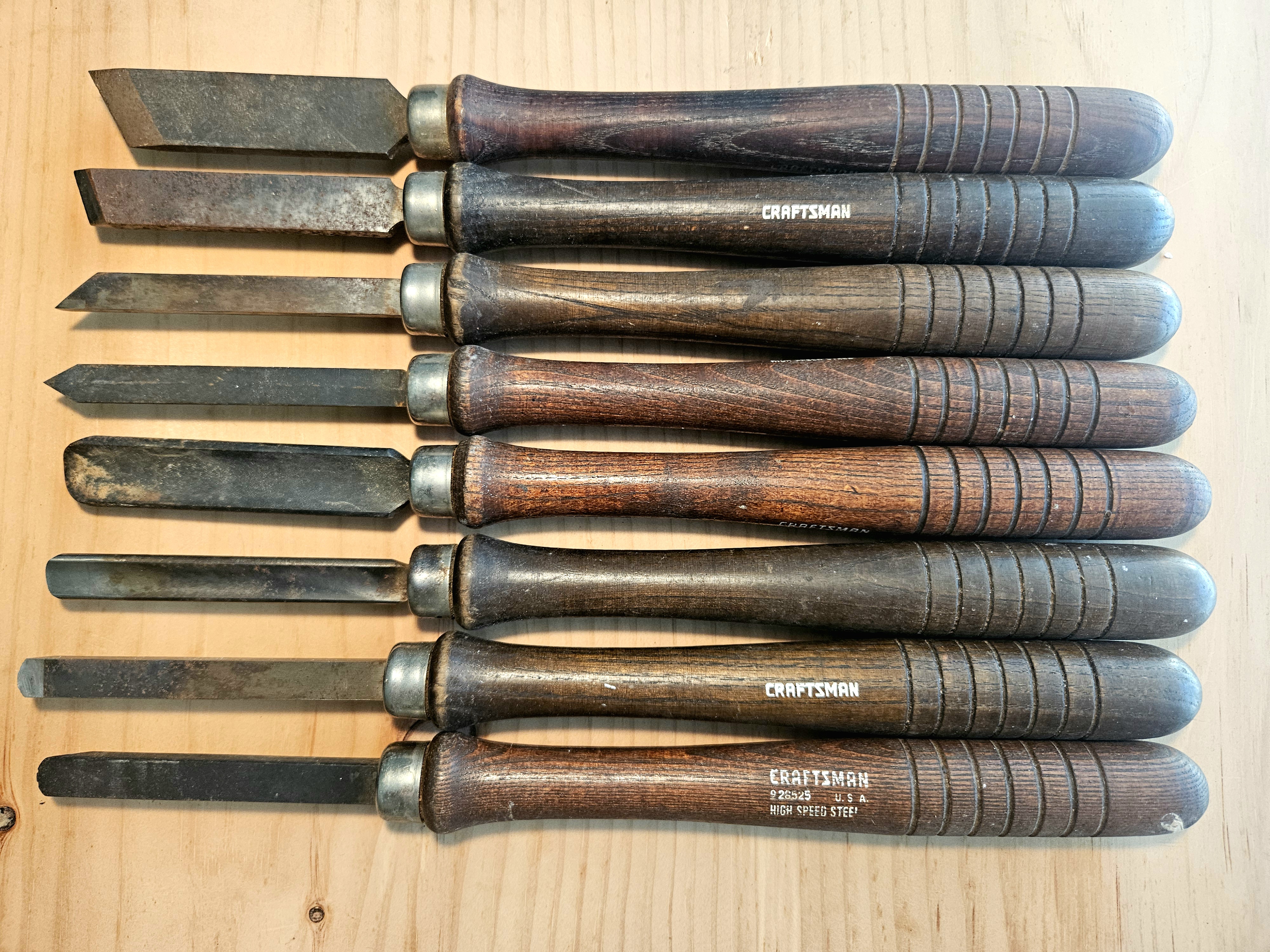 Craftsman wood turning tools