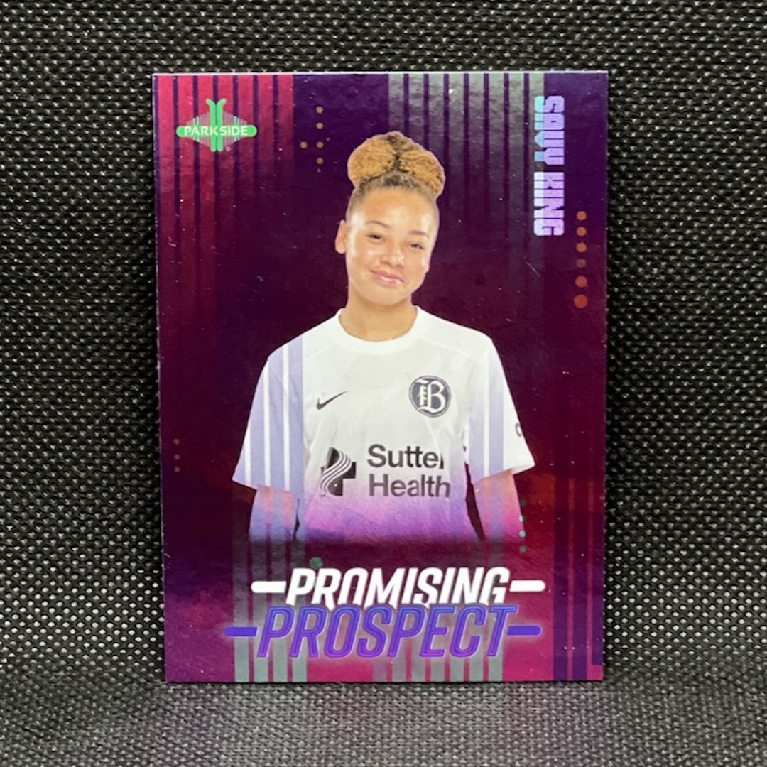Savy King 2024 Parkside NWSL Vol 1 Promising Prospect Base Soccer Card