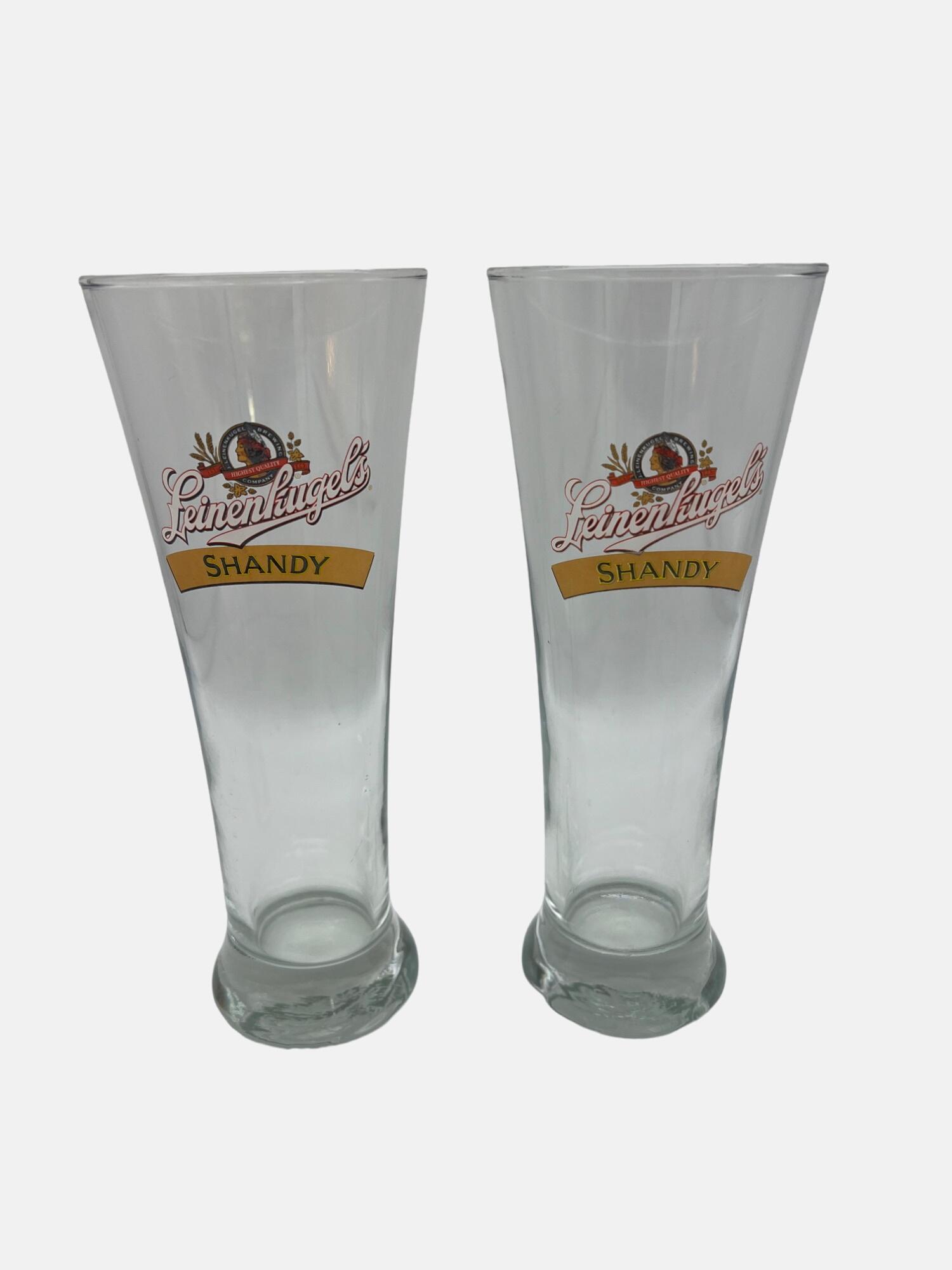 Leinenkugels Shandy Pint Glass Set Of 2 Jacob Leinenkugel Brewing ...