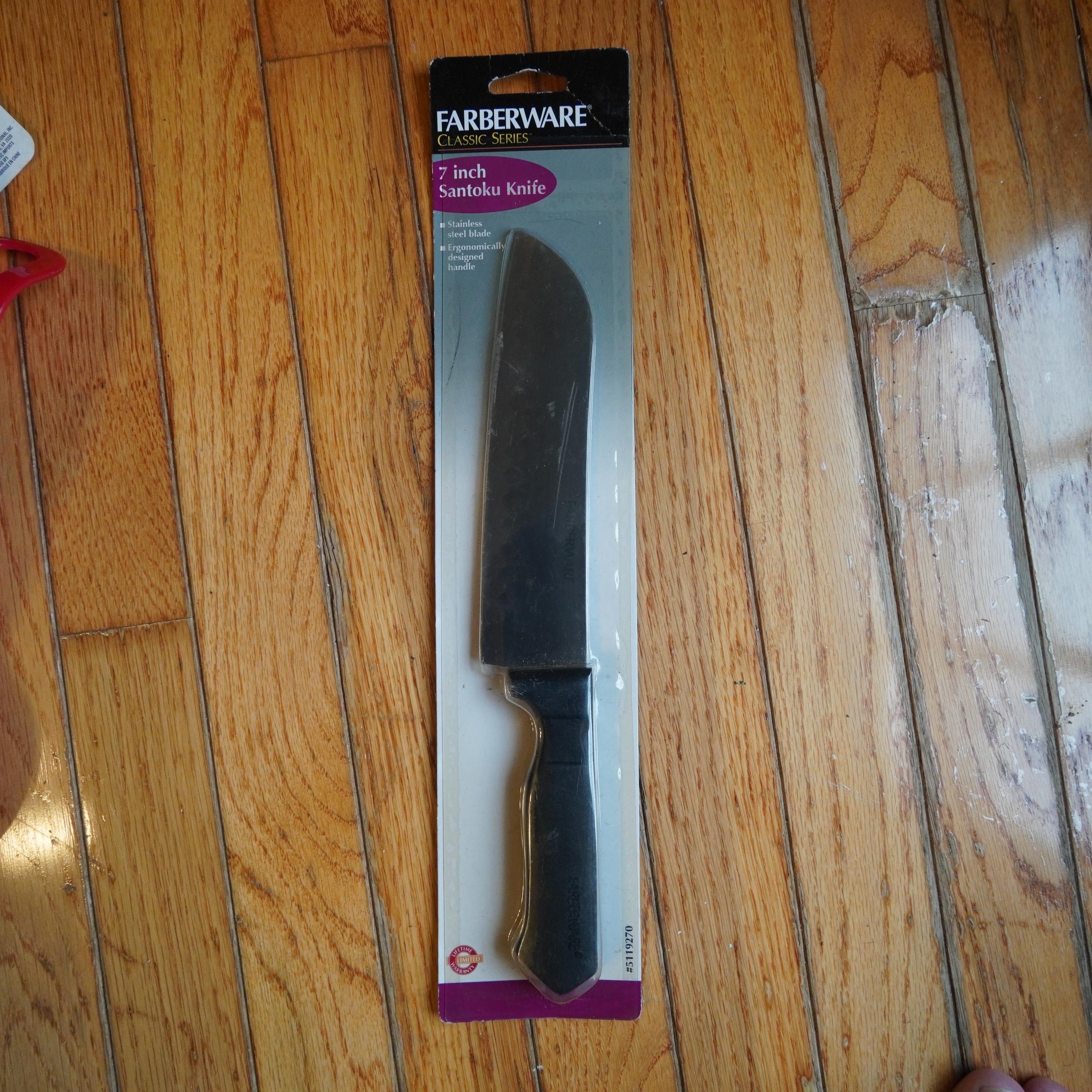 Lifetime Brands Farberware 5 in. L Stainless Steel Santoku Knife