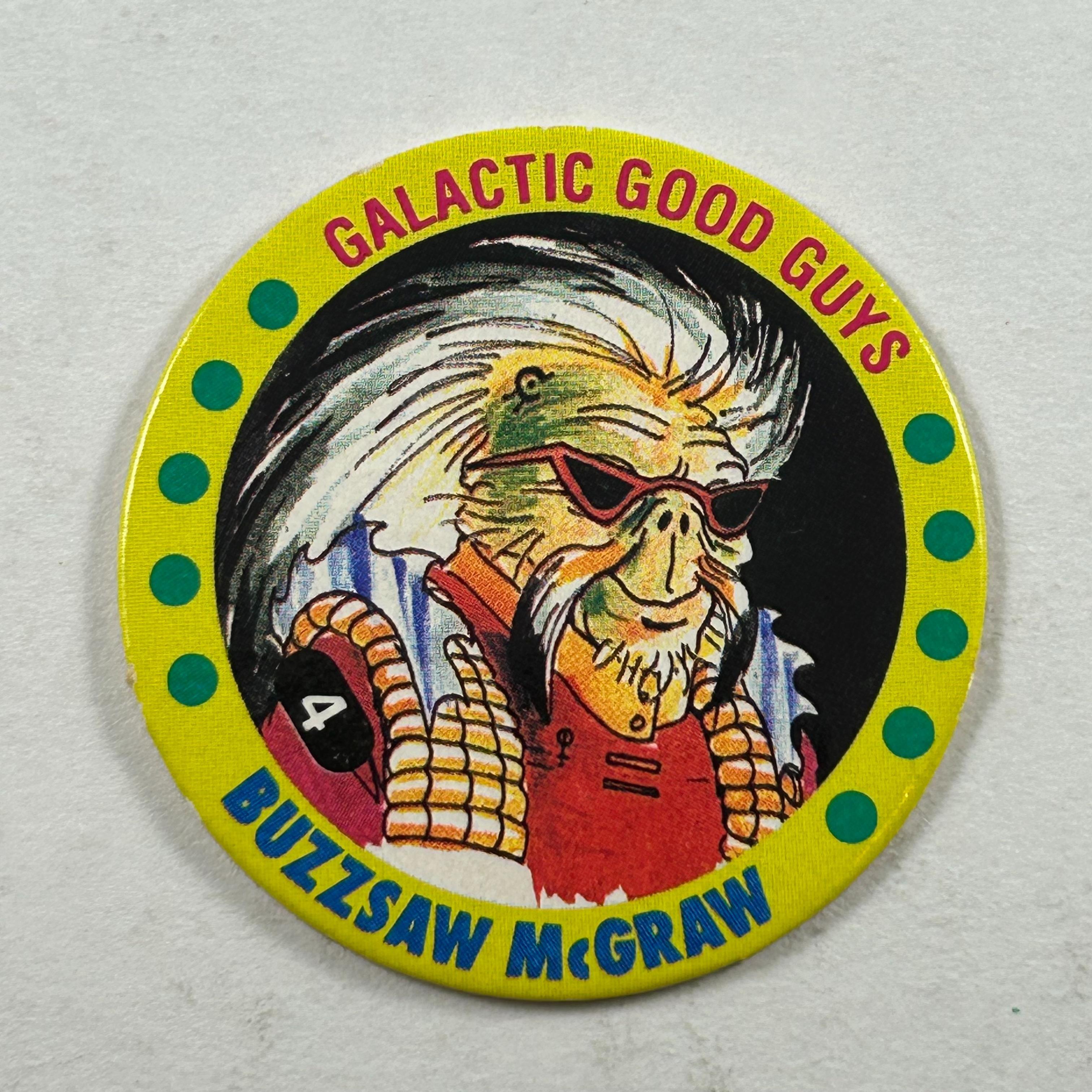 Galactic Good Guys POG #18 Buzzsaw McGraw Sci FI - 107