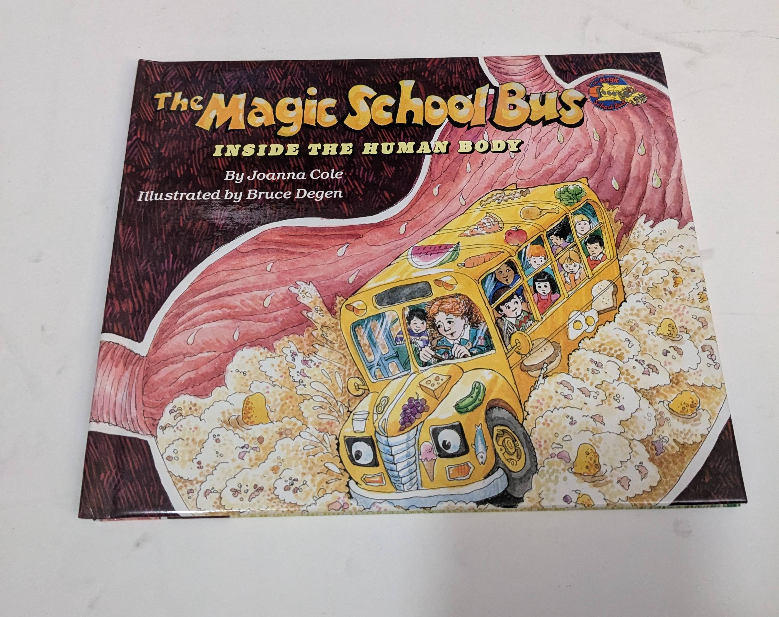 The Magic School Bus: Inside The Human Body (1st Ed, 1st Print, Hardcover)