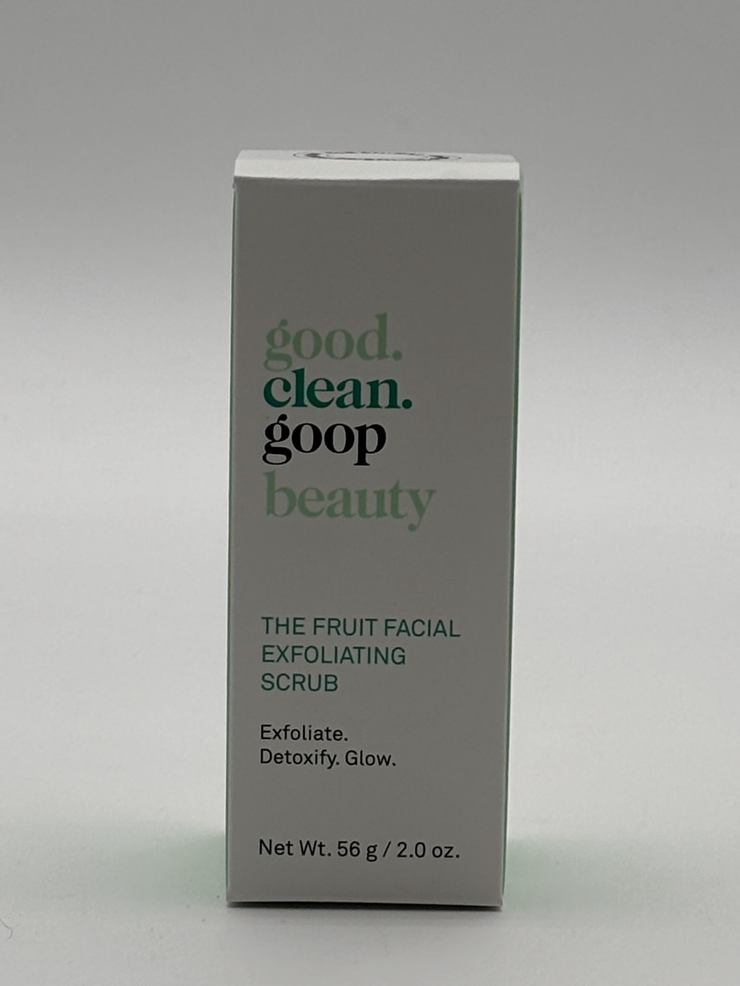 good. clean. goop beauty THE FRUIT FACIAL EXFOLIATING SCRUB 2oz