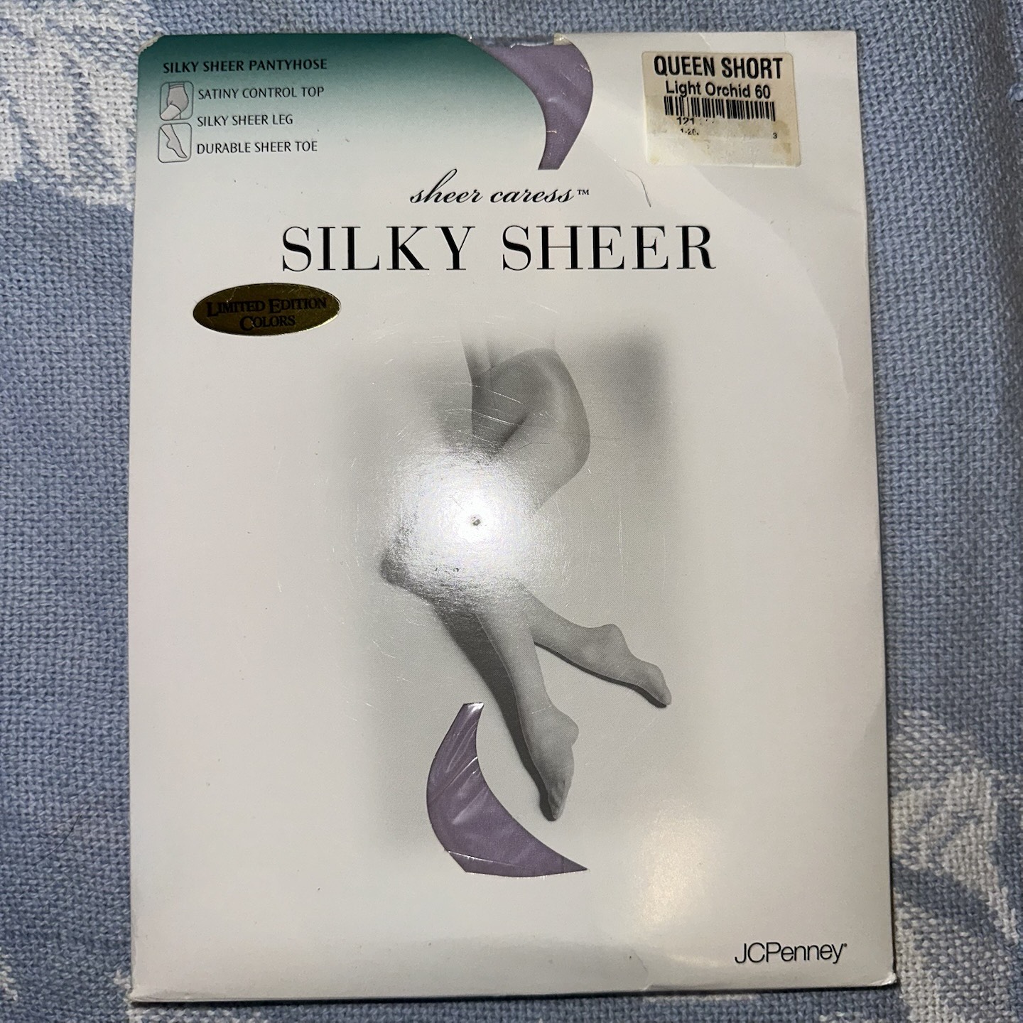 NIP Women’s Queen Short JC Penny Sheer Caress Silky Sheer Pantyhose ...