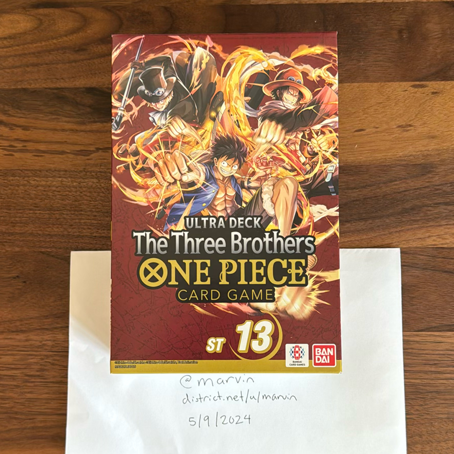 One Piece - Ultra Deck: The Three Brothers (ST-13)