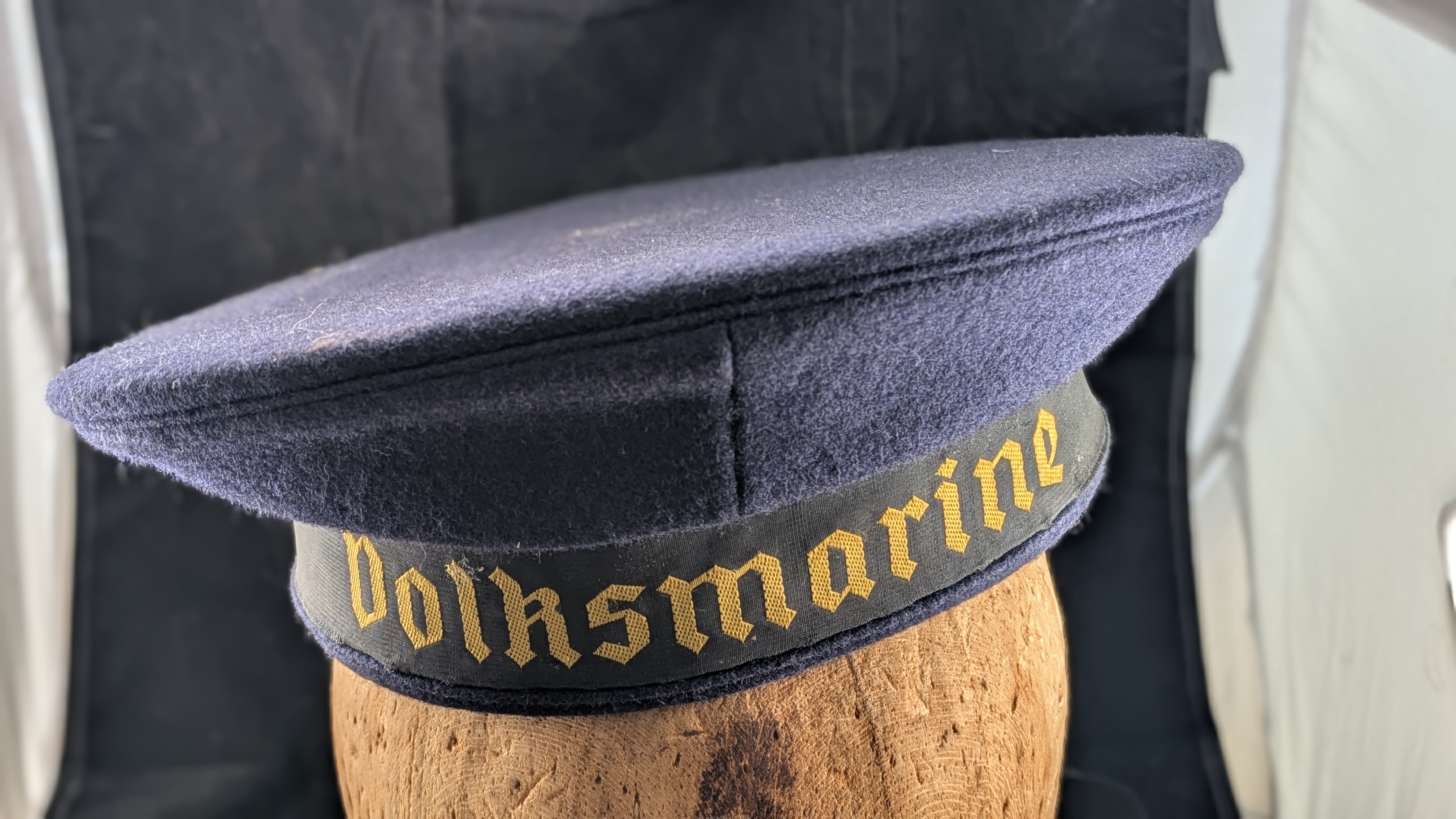 DDR NVA East German Navy Volksmarine Donald Duck Hat Cap Enlisted Size 55