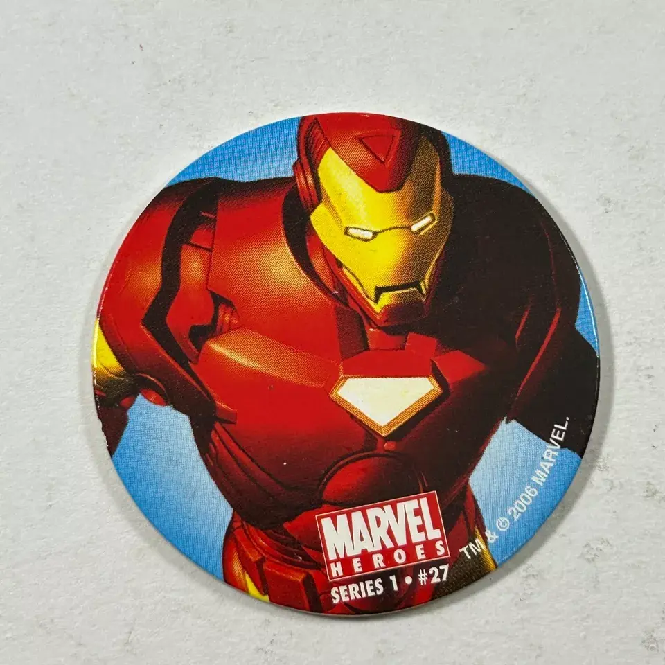 Ironman POG Marvel Heroes Series 1 #27 Comic Book Superhero 2006 Iron ...