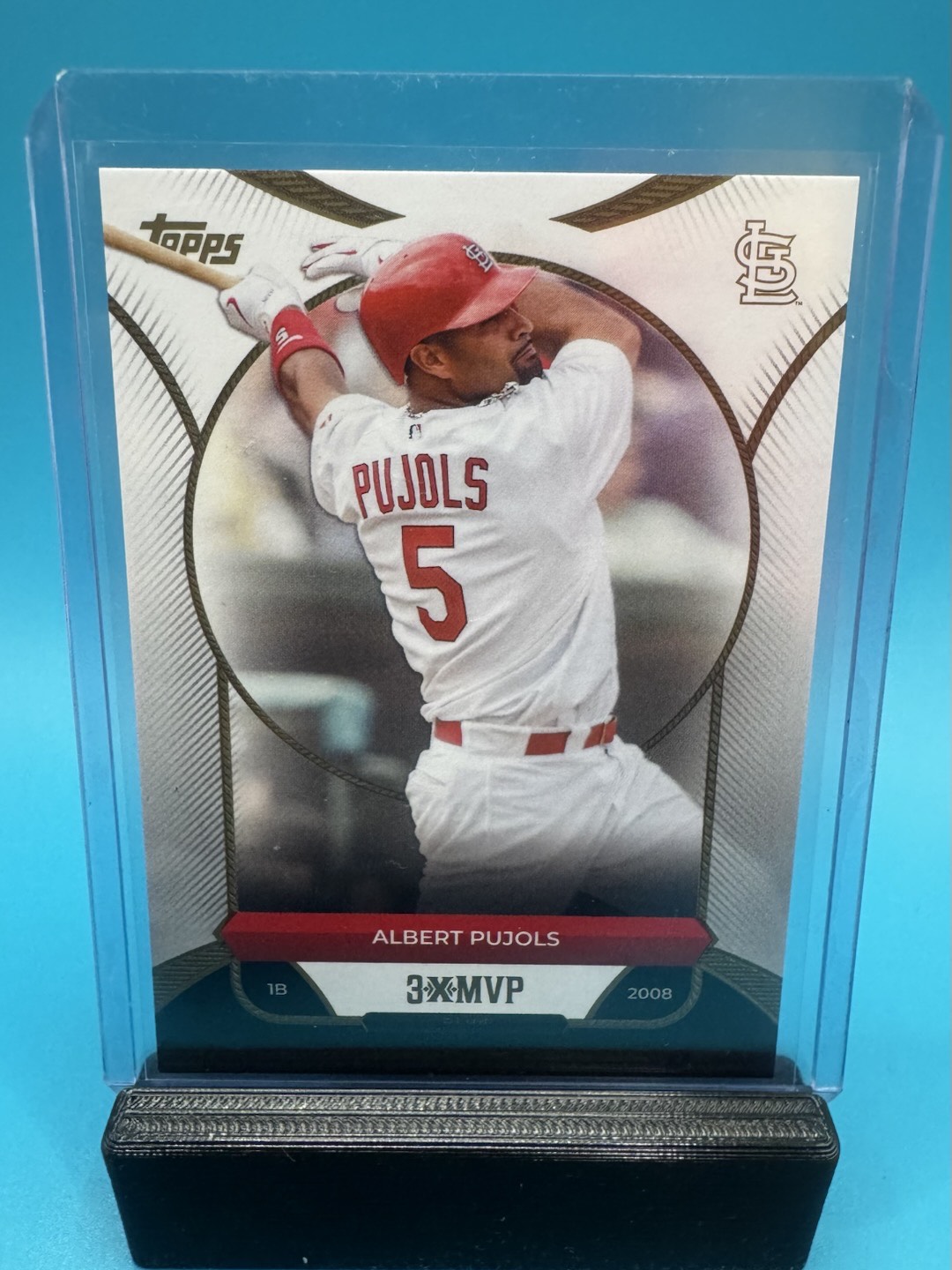 Albert Pujols Topps Welcome To The Club 3X MVP St. Louis Cardinals
