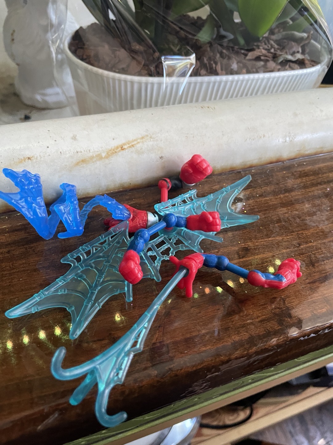 Playskool Spider-Man arm, accessories interchangeable