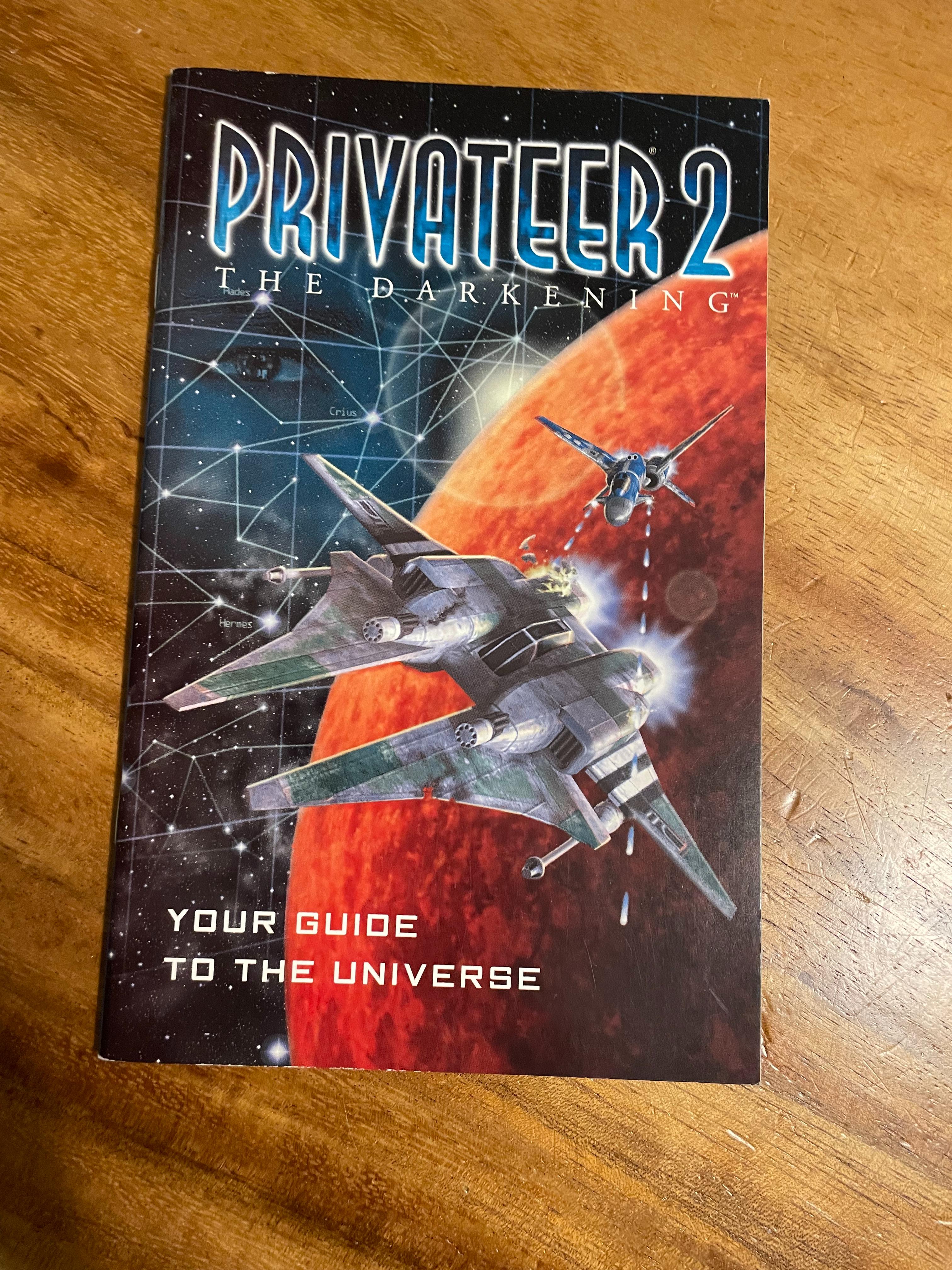Privateer 2 The Darkening Instruction Manuel 1996 Paul Chapman Jennifer ...